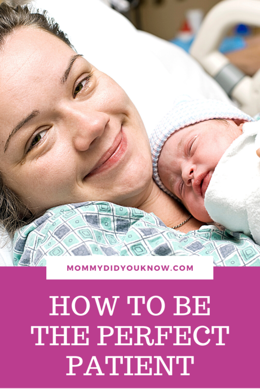 How to be the Perfect Patient in the Hospital - Mommy Did You Know